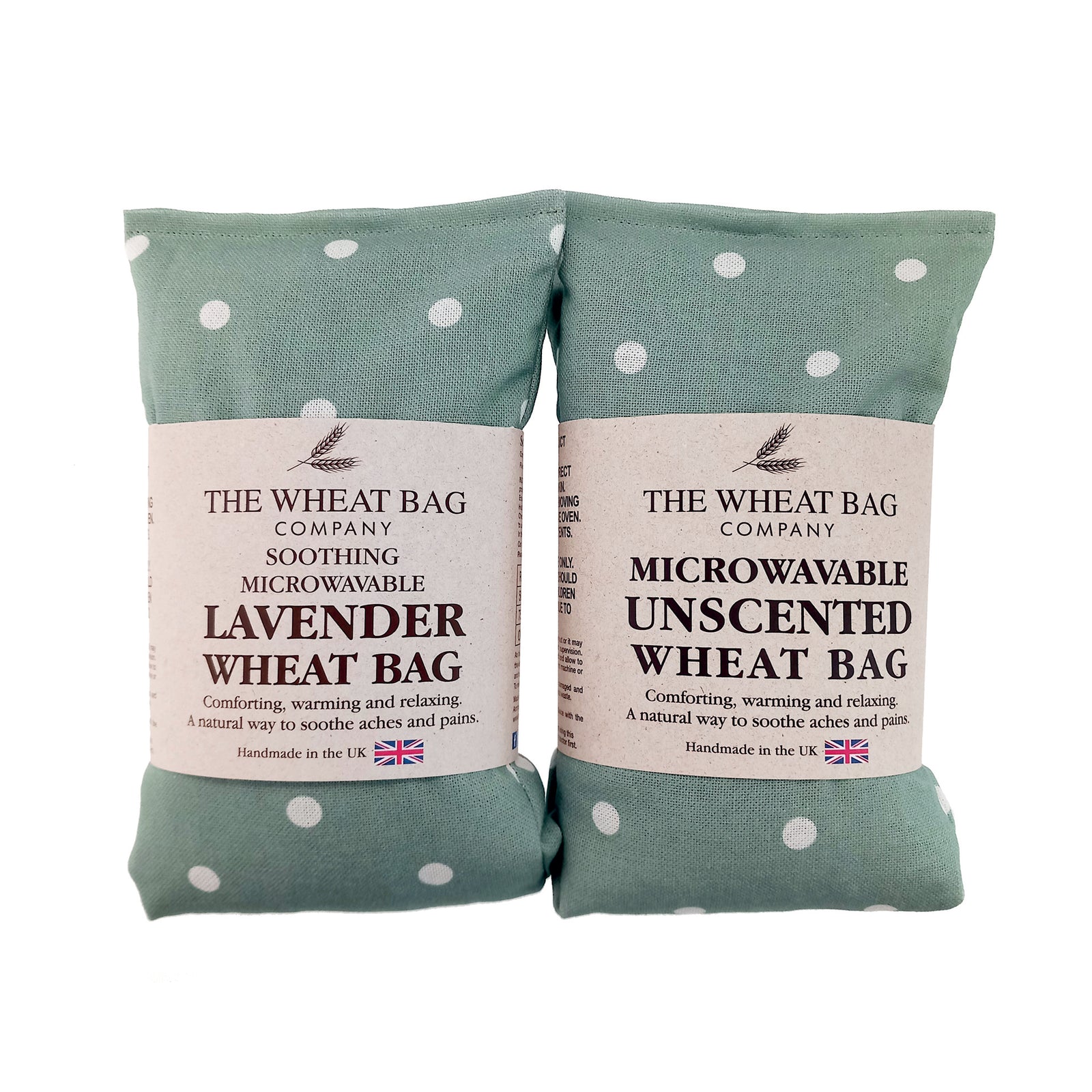Alfie Aqua Cotton Wheat Bag | 100% Wheat or Lavender filled