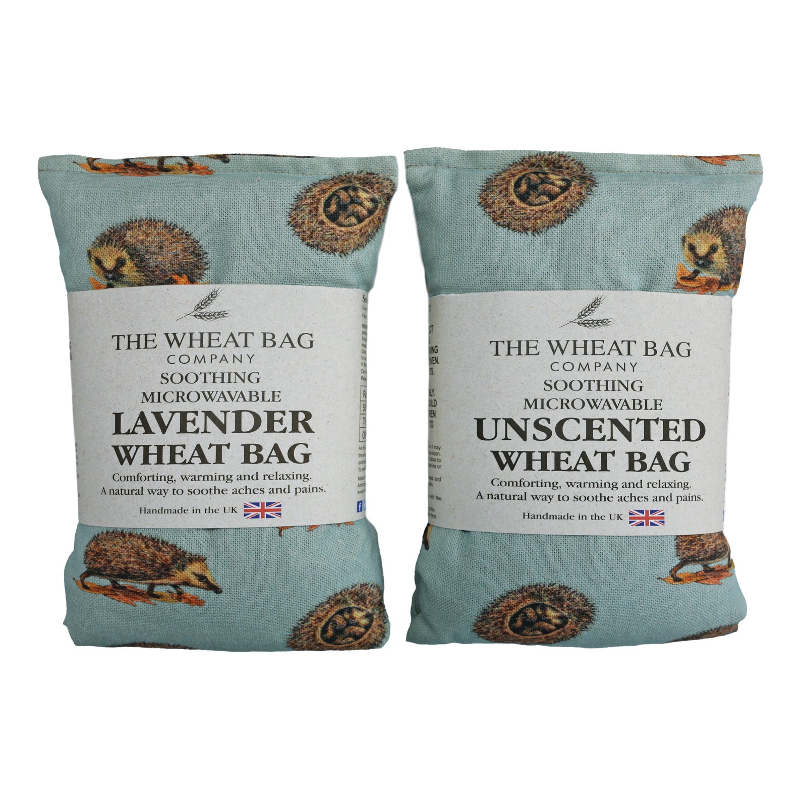 Alfie Aqua Cotton Wheat Bag | 100% Wheat or Lavender filled
