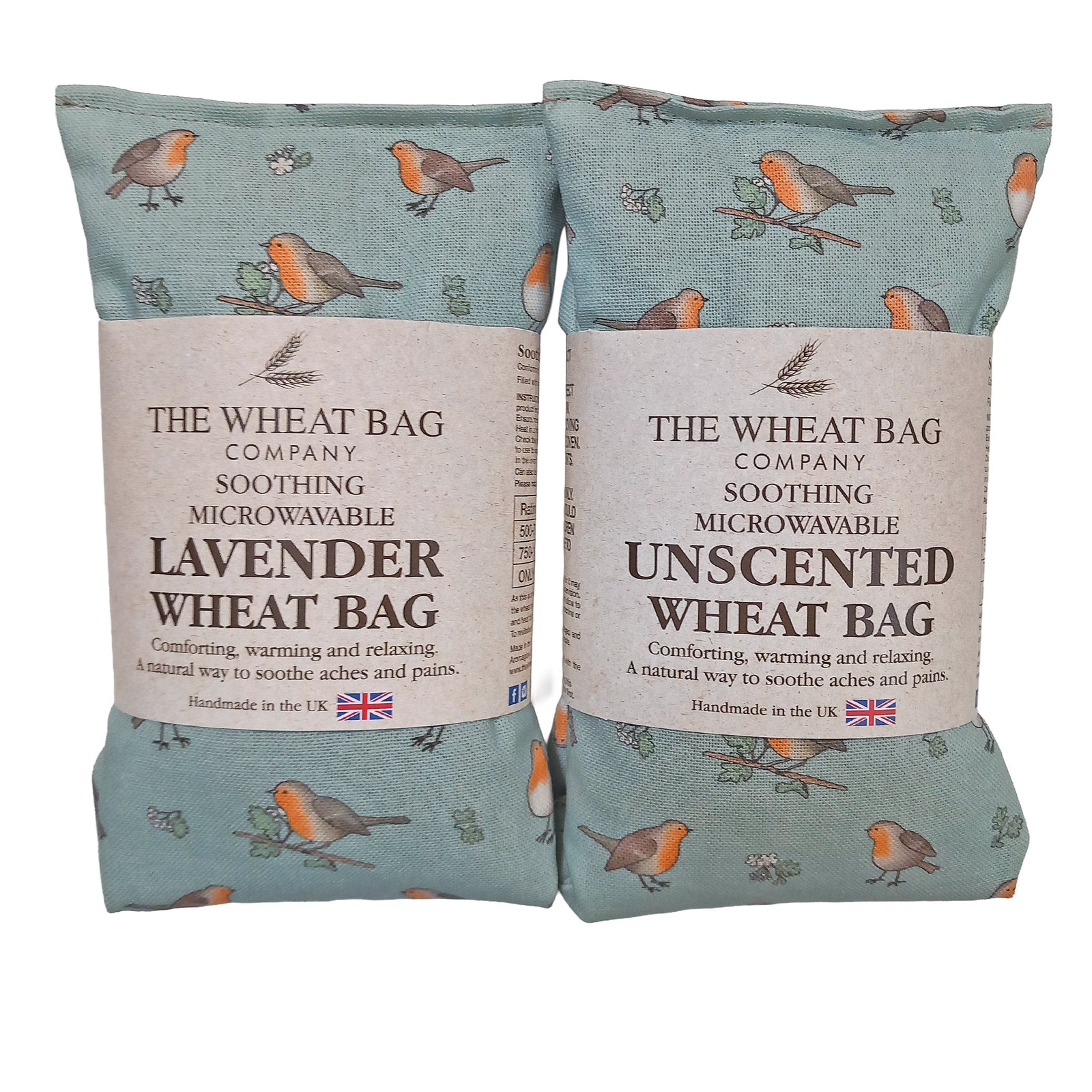 Alfie Aqua Cotton Wheat Bag | 100% Wheat or Lavender filled