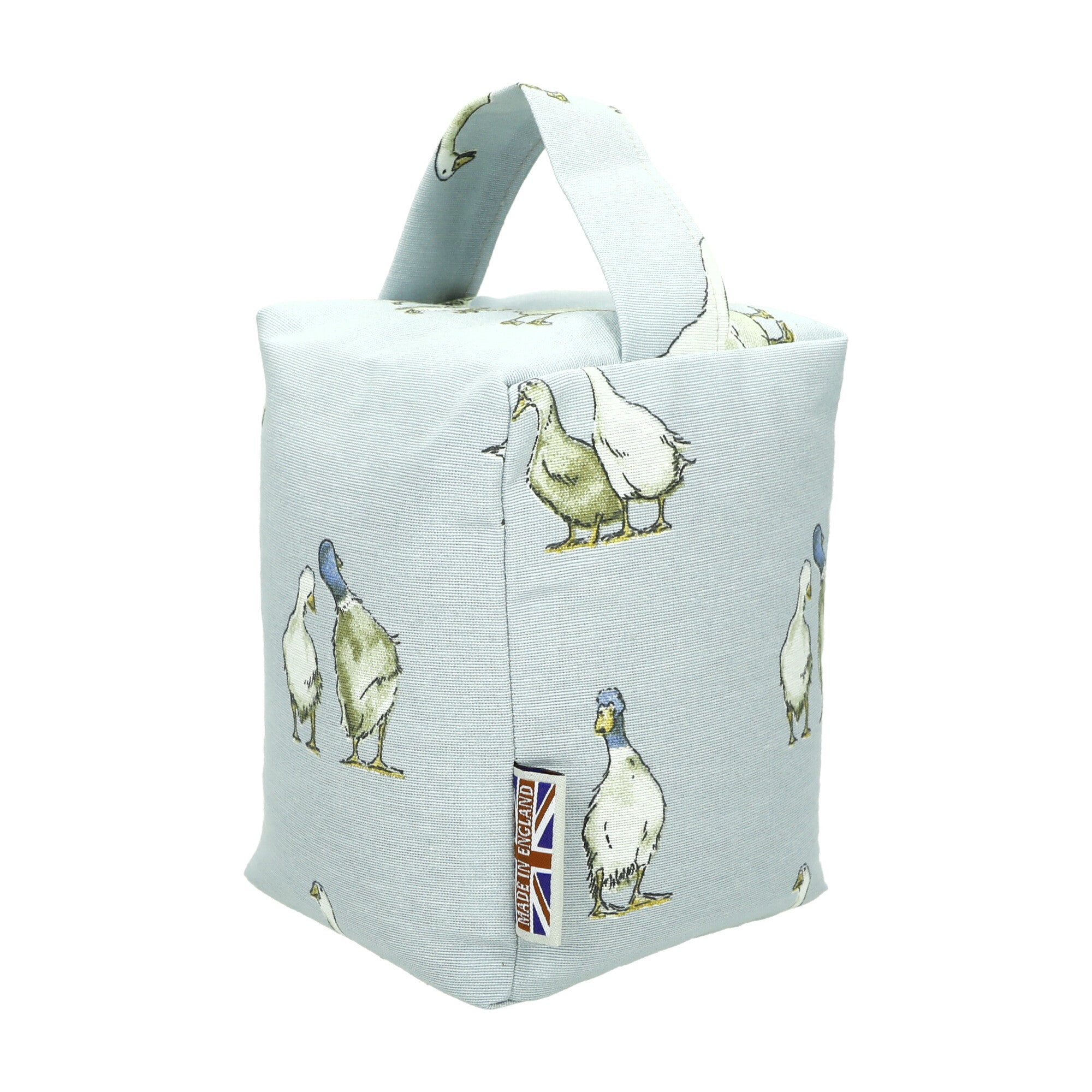 Door Stop Ducks - Blue|Weighted with cleaned English Wheat