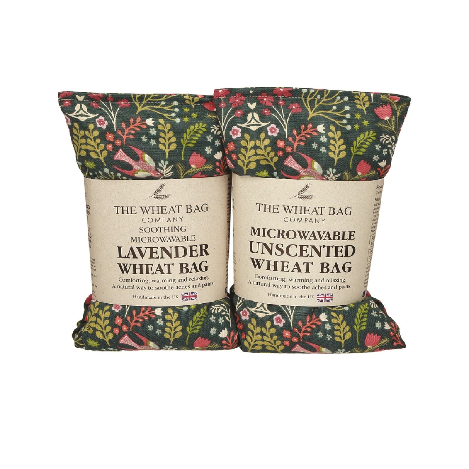 Alfie Aqua Cotton Wheat Bag | 100% Wheat or Lavender filled