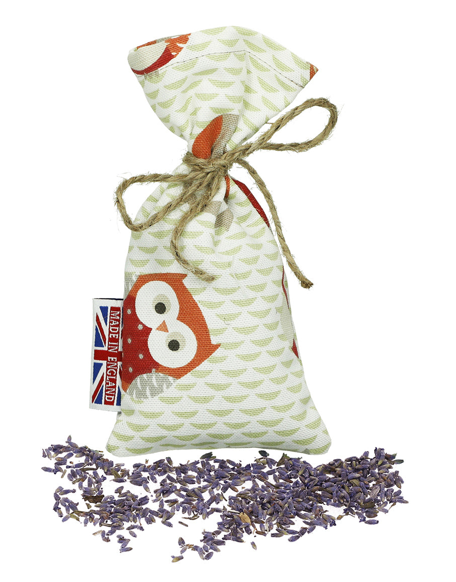 Lavender Sachet - Owls Orange