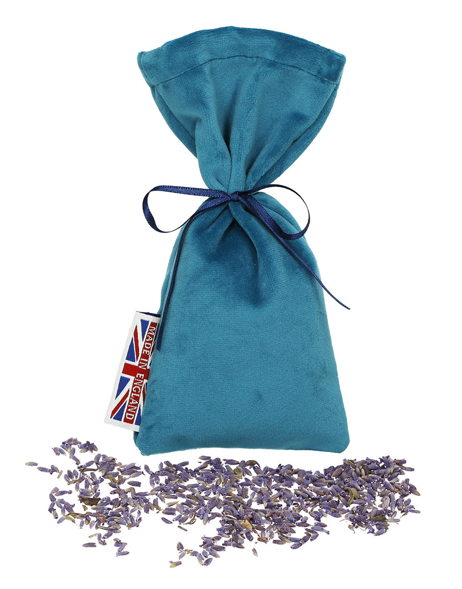Lavender Sachet - Velvet Turquoise